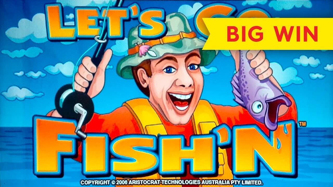 Lets Go Fish’n | A video slots game celebrating fishing.